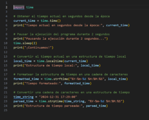 Modulo time en python – Blog de Daniel y Mia